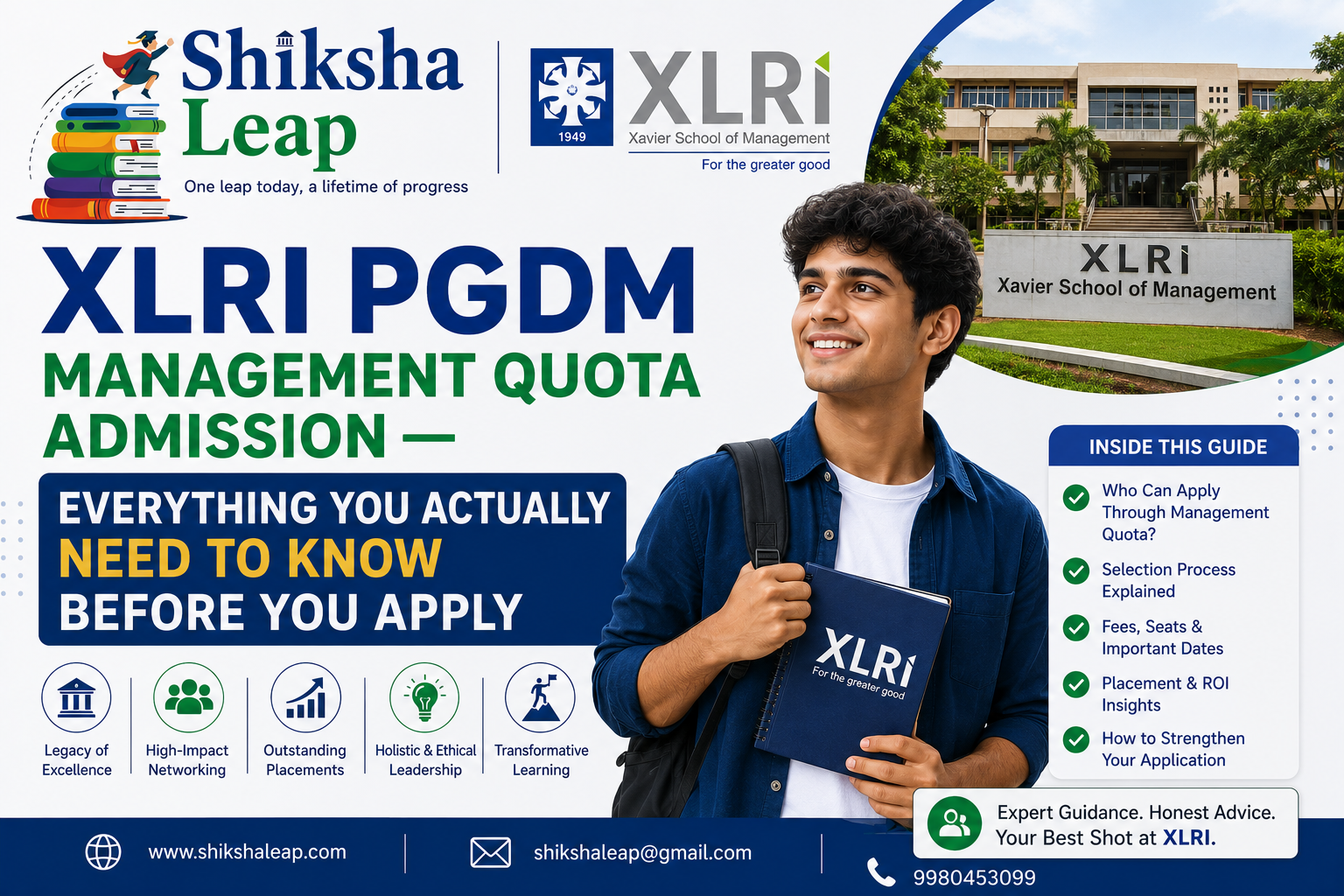 XLRI PGDM Management Quota Admission — Everything You Actually Need to ...